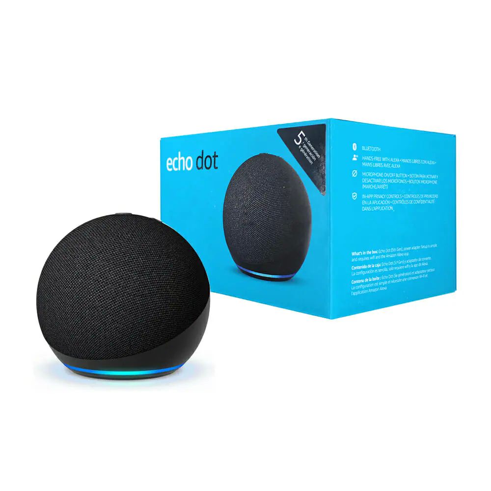 Amazon Echo Dot 5th Gen Bocina Inteligente Con Alexa Negro
