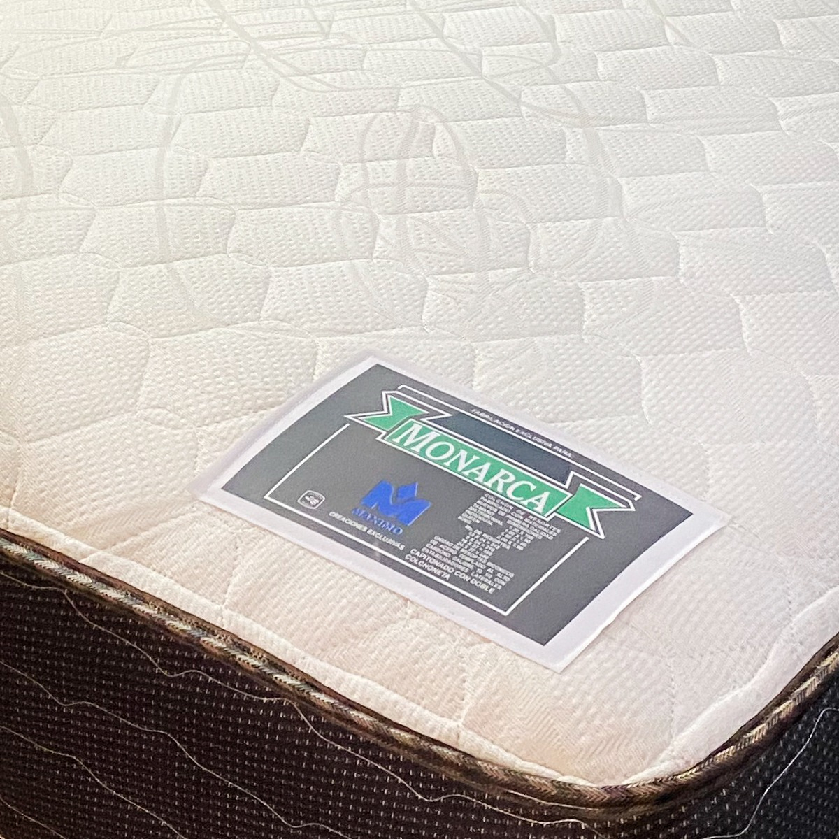 COLCHÓN MONARCA MATRIMONIAL CAFE