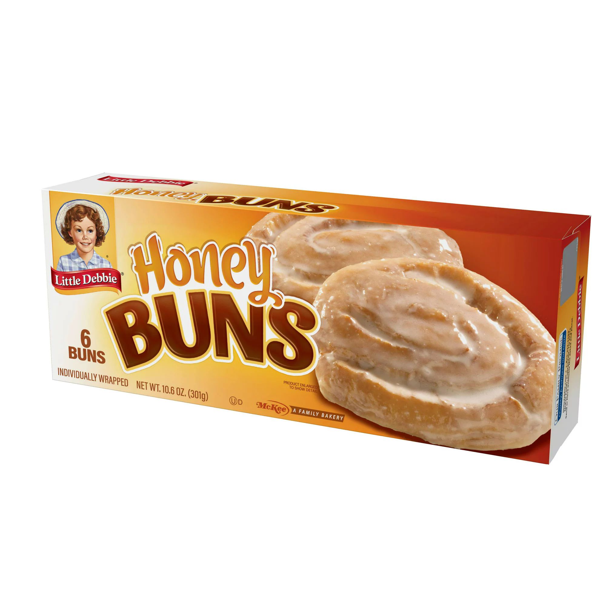 Little Debbie Honey Buns, 6 ct, 10.6 oz