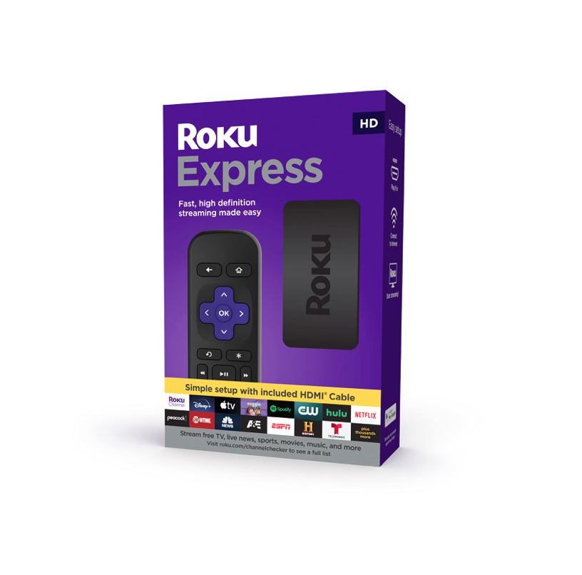 Dispositivo de Transmision Roku Hd fast , High Definition Hdmi 3930r