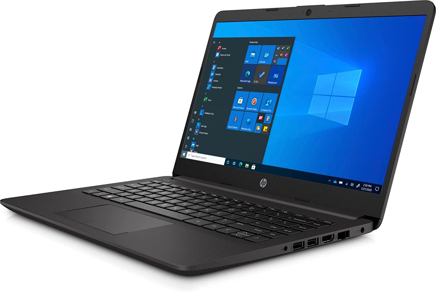 Laptop Hp 245 G8 8gb 256gb Ssd Ryzen 5 5500u W10 14 Negro 5C6G5LT