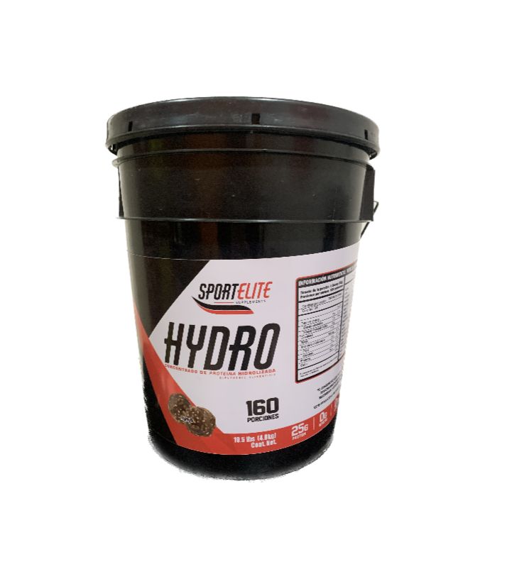 Hydro Sport Elite Cubeta 4.8kg (160 serv) Sabor Galleta