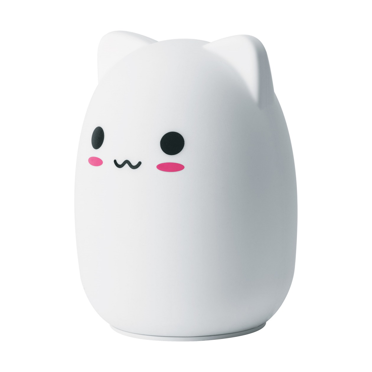 Luz de noche de LED lampara gato multicolor 7 colores Volteck Juguete Kids