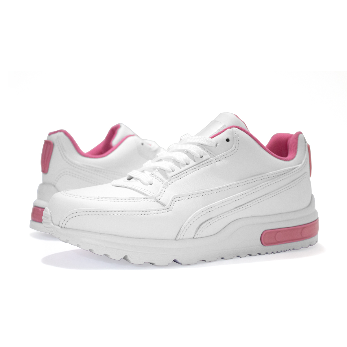 Tenis Newk Para Mujer Línea Senin Color Blanco Rosa