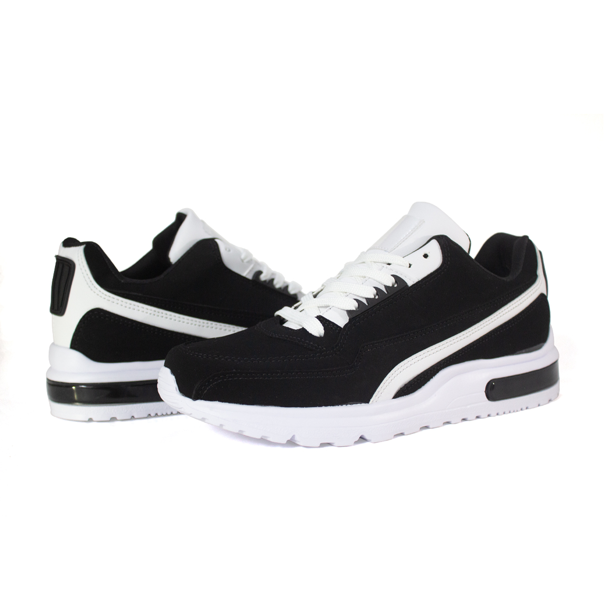 Tenis Newk Para Línea Senin Color Negro Blanco