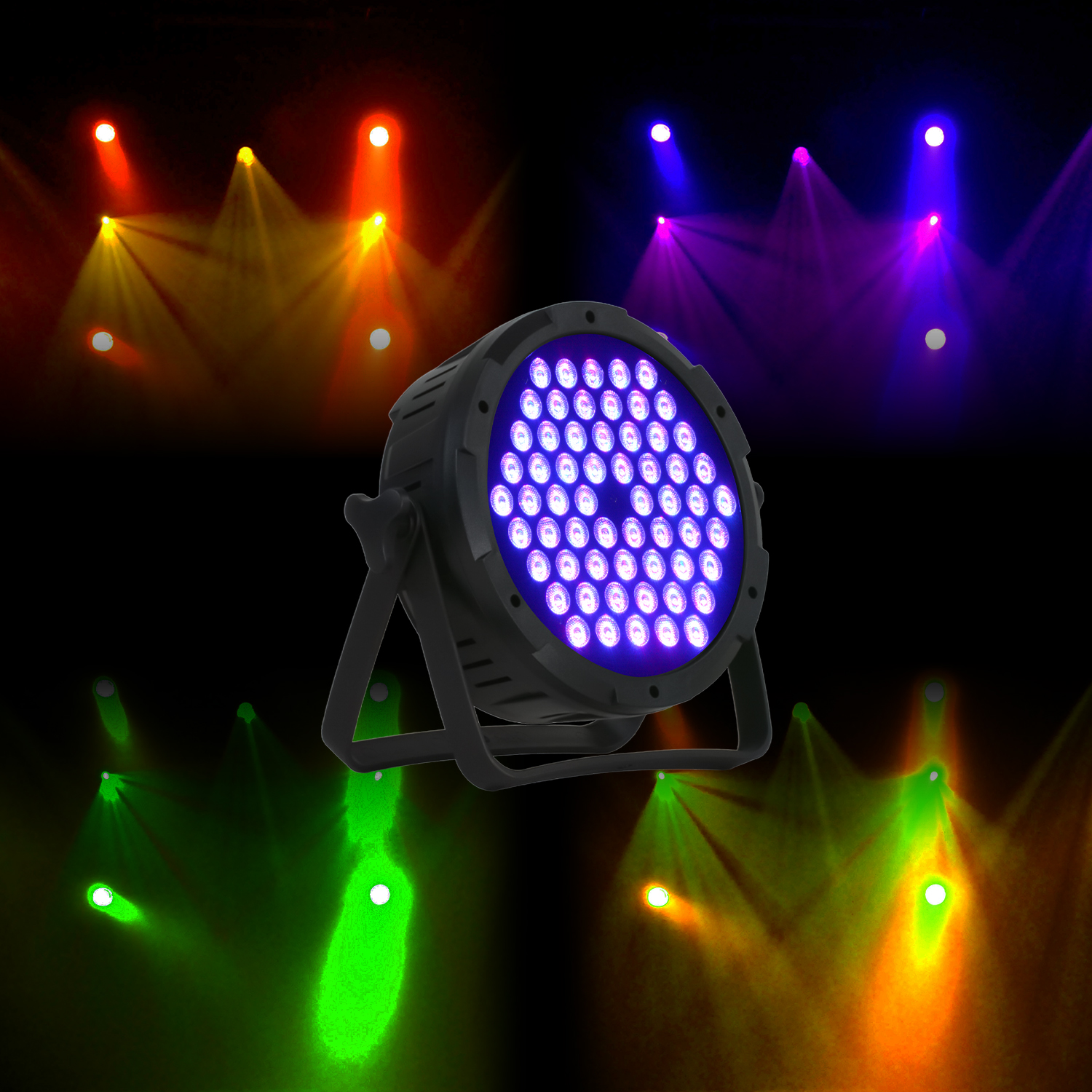 Cañon De Leds Profesional 60 Leds 3 En 1 Rgb 180 W