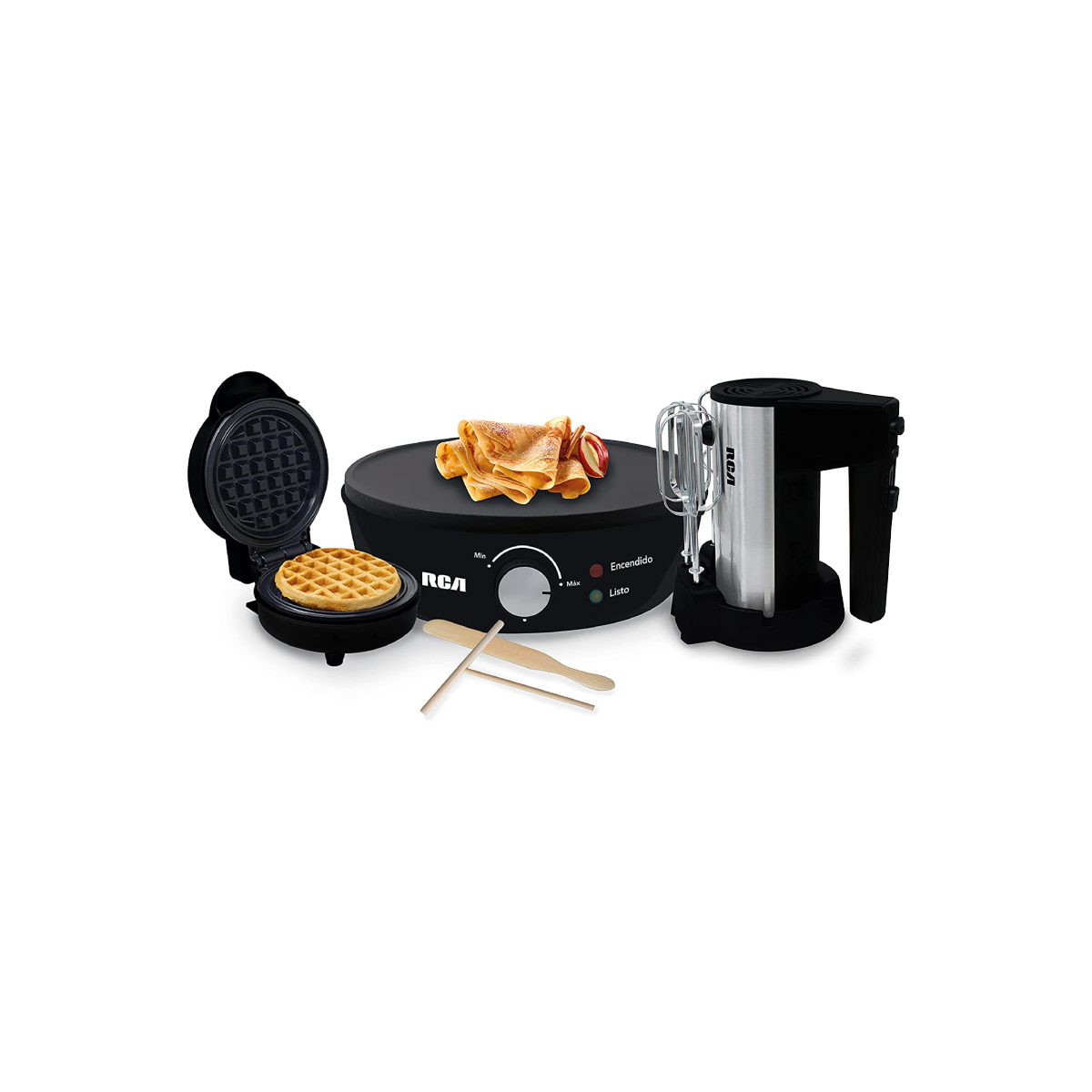 RCA Combo Dulce (Waflera + Crepera + Batidora) RC-CD