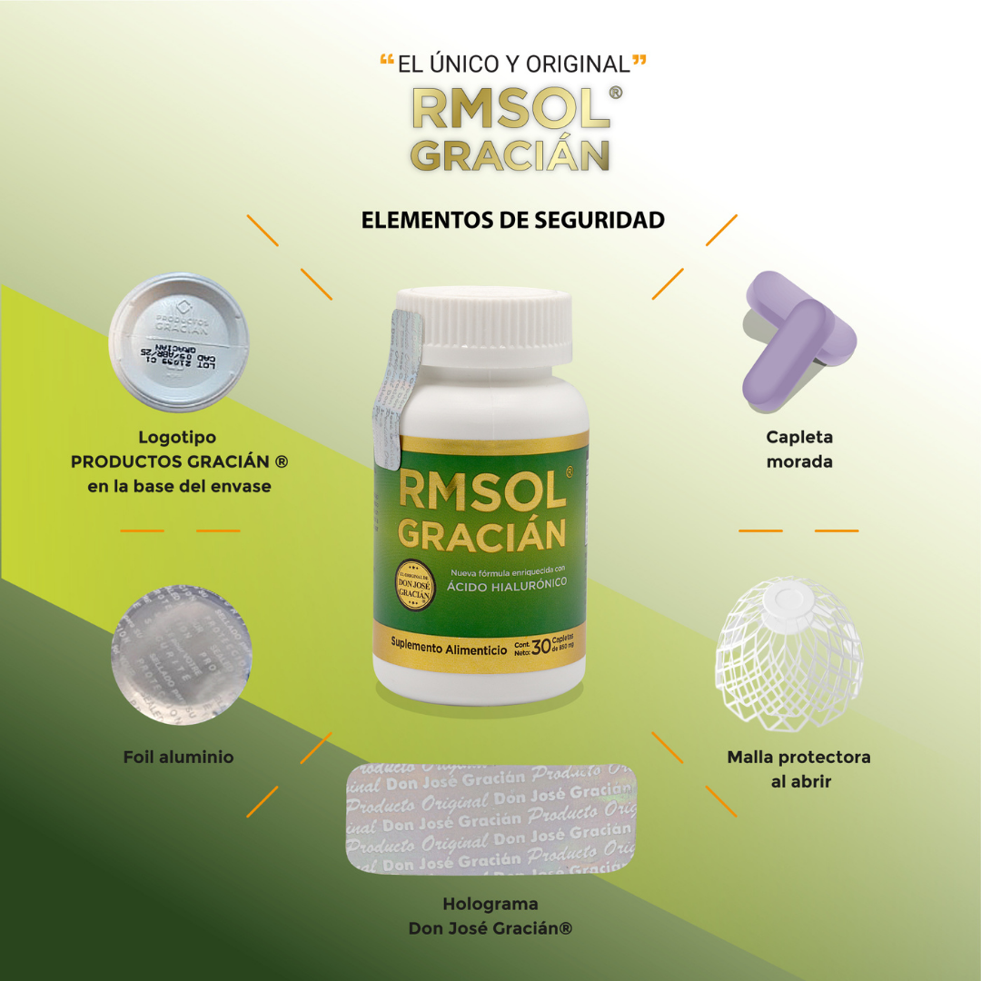 KIT DE 10 FRASCOS DE RM SOL GRACIAN - 30 TABS
