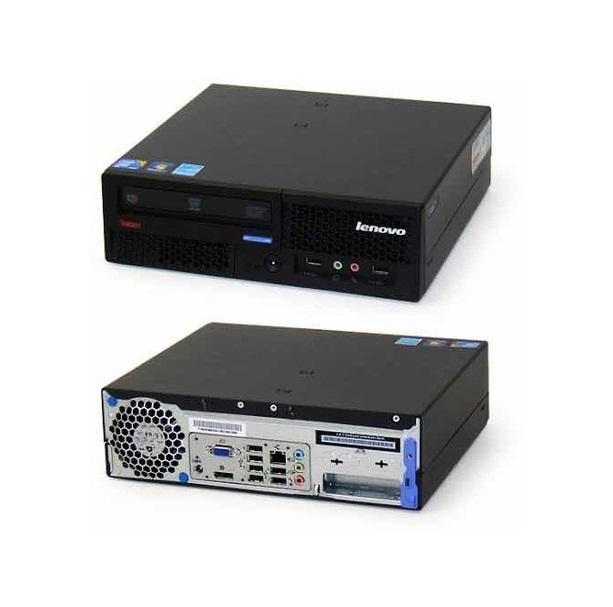 CPU LENOVO M58 SFF -Intel Core Dos Duo -4Gb Ram -250GB HDD, WIFI, WINDOWS 10- REACONDICIONADO