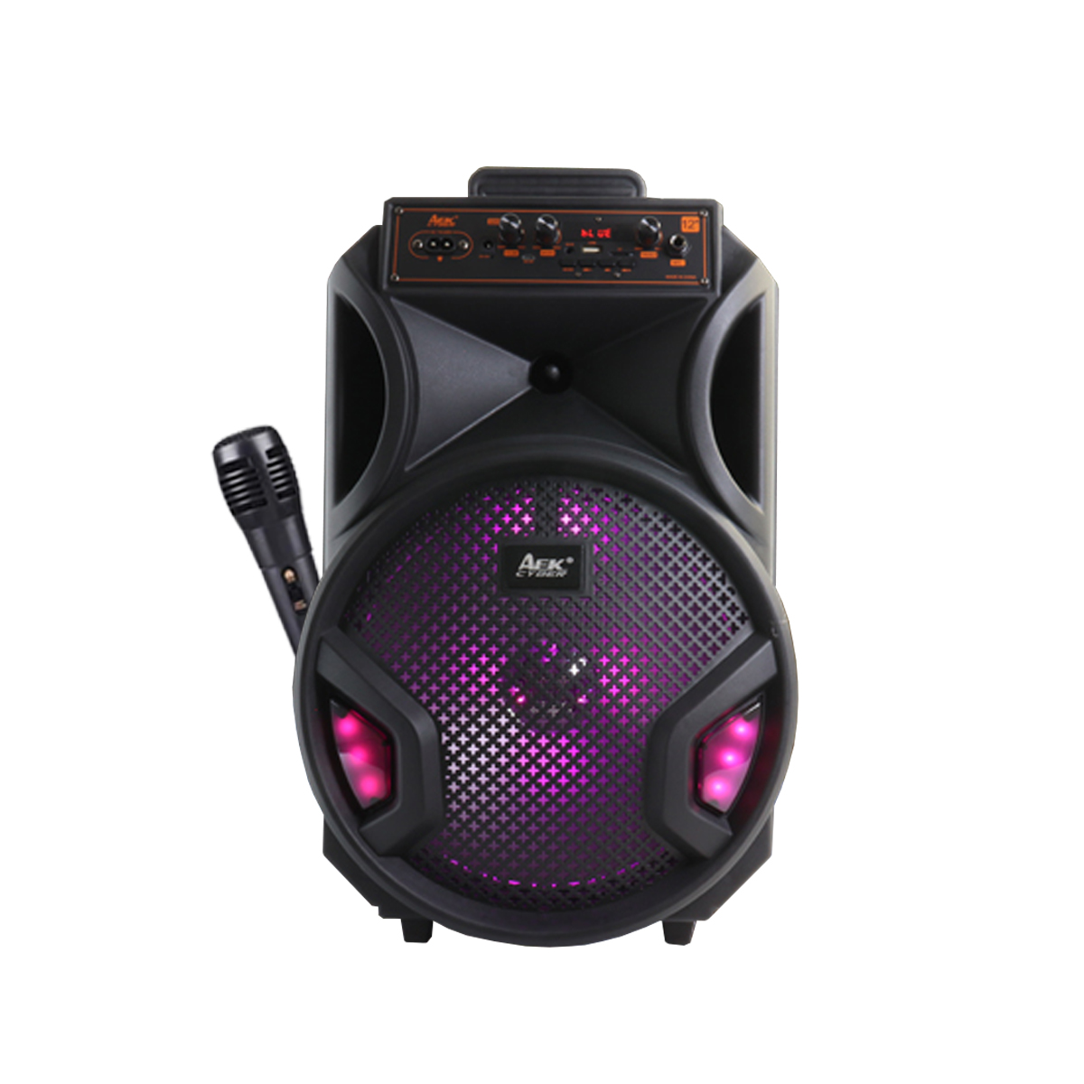 Bocina Portátil de 12" con Bluetooth y Micrófono Incluido Link Bits S-11205