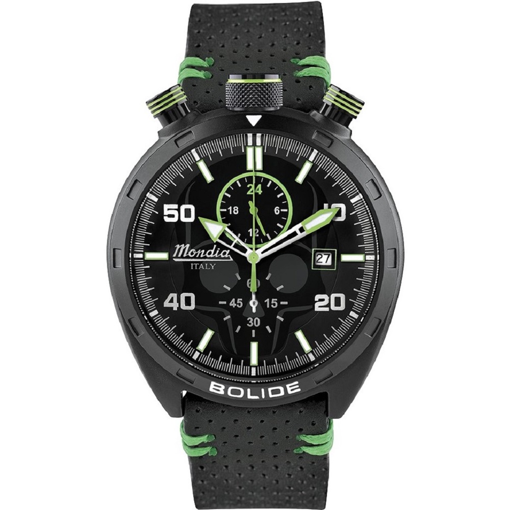 Reloj Mondia Italy - Bolide Skull Cronógrafo Caballero - Aluminio ...