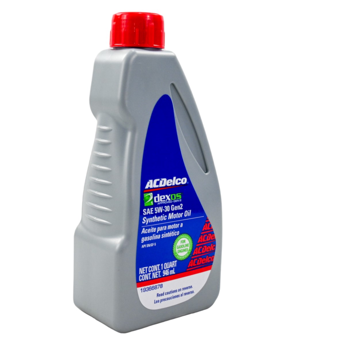 Aceite para motor a gasolina sintética ACDelco original