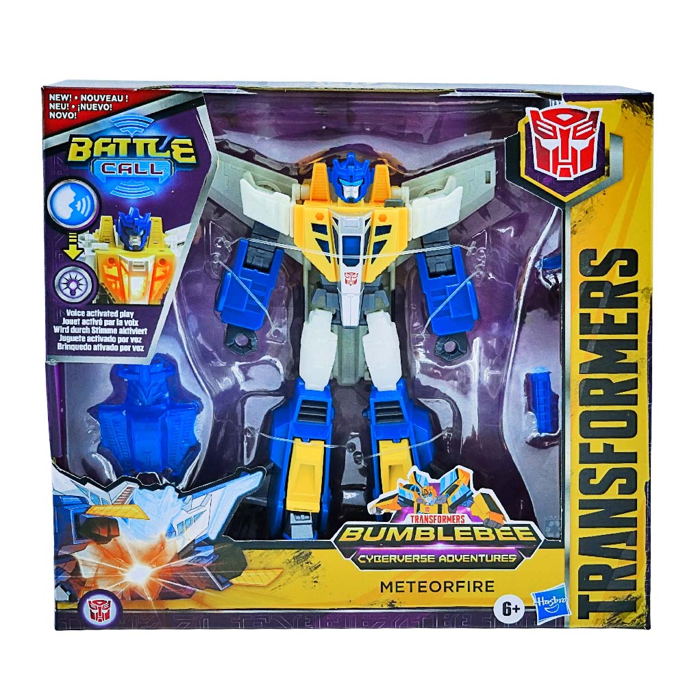 Figura de Acción Hasbro Meteorfire E8227 Transformers Bumblebee Cyberverse