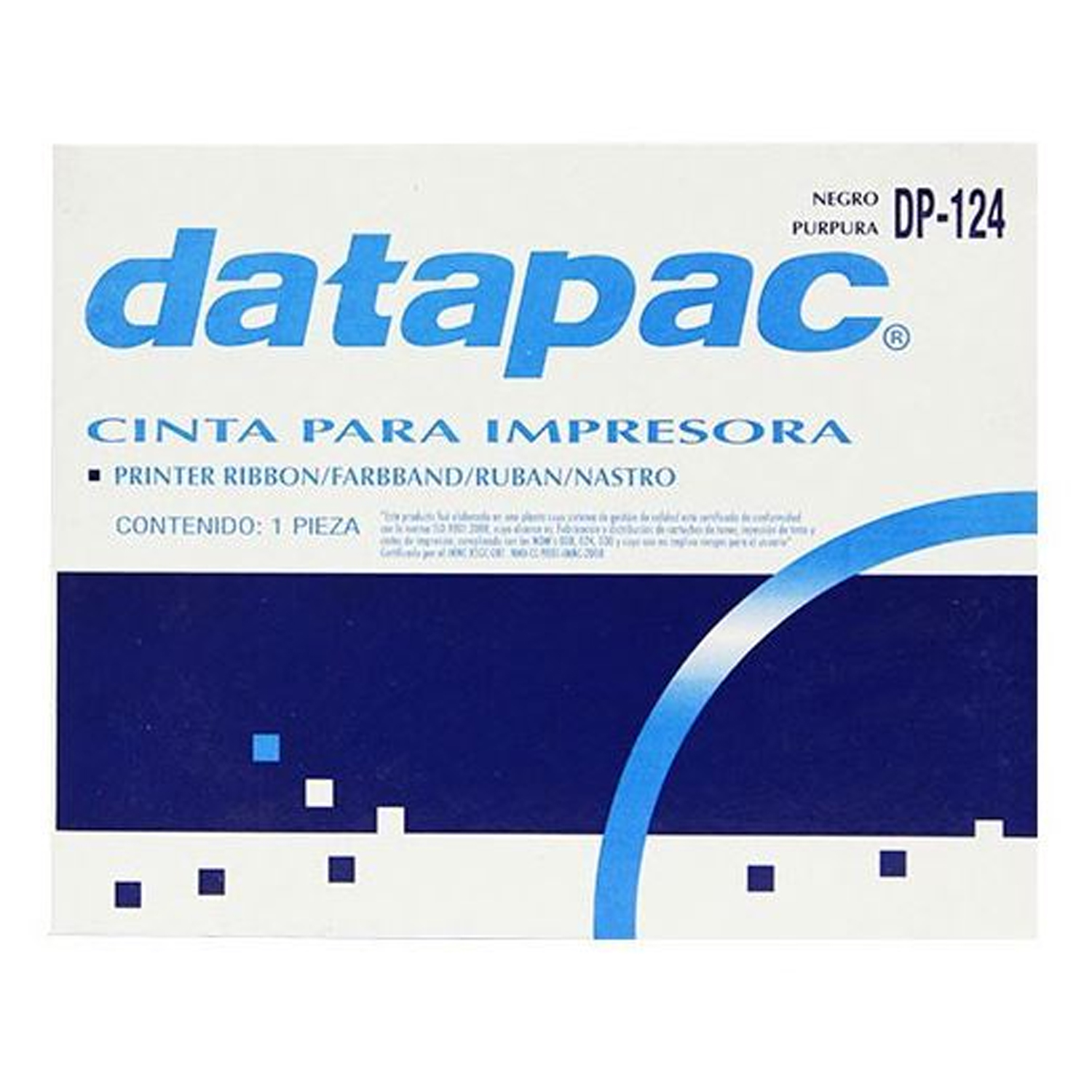 CINTA DATAPAC DP-124 PURPURA