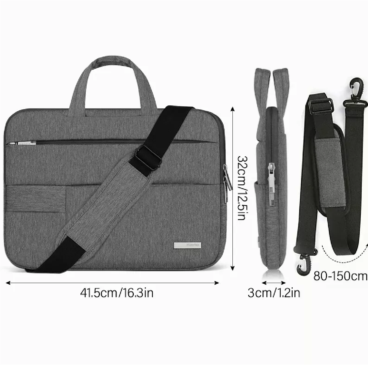 Bolsa Maletín Hombro Oblicuo Portátil Para Laptop De 15.6 Bolsa Maletín Hombro Oblicuo Portátil Para Laptop De 15.6