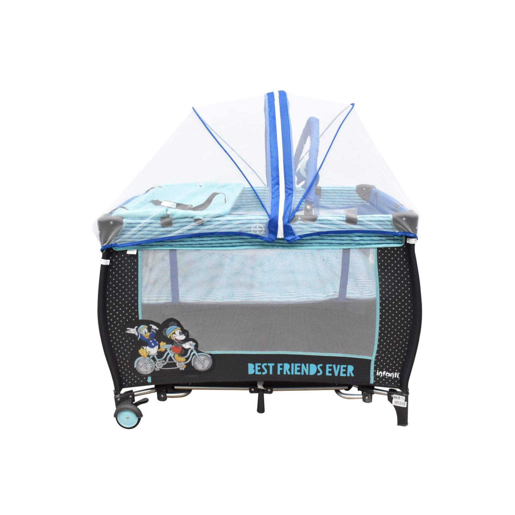 Cuna Corral 2 Niveles Disney Mickey