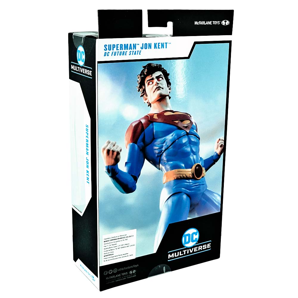 Figura de acción Bandai DC Multiverse Superman Jon Kent Future State 15239