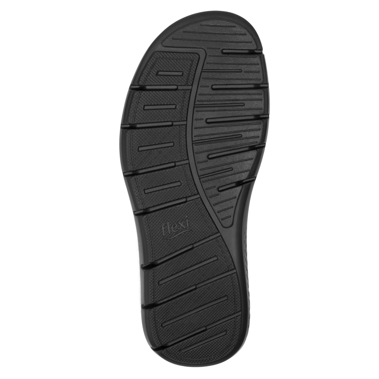 Sandalia Flexi Para Hombre 400015 Negro Comoda Recovery Form