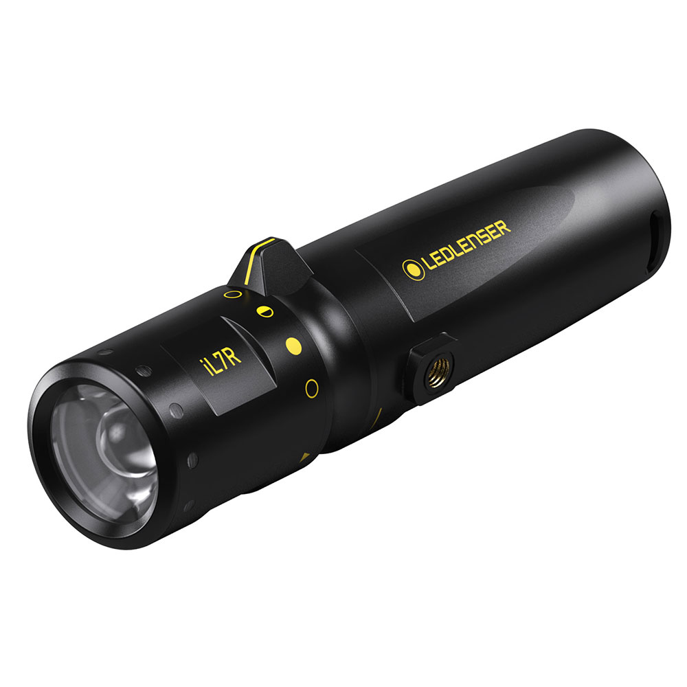Linterna Recargable Industrial Antiexplosiva iL7R Negra Ledlenser