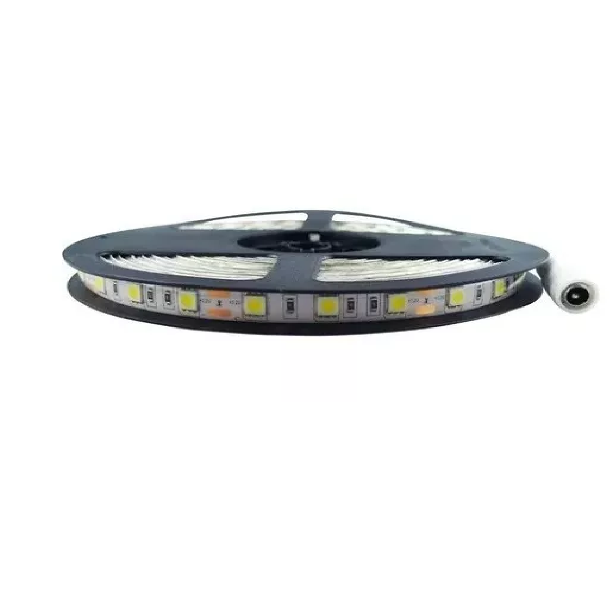 Tira Led 5050 5m + Eliminador Luz Blanca 127v Exterior Casa