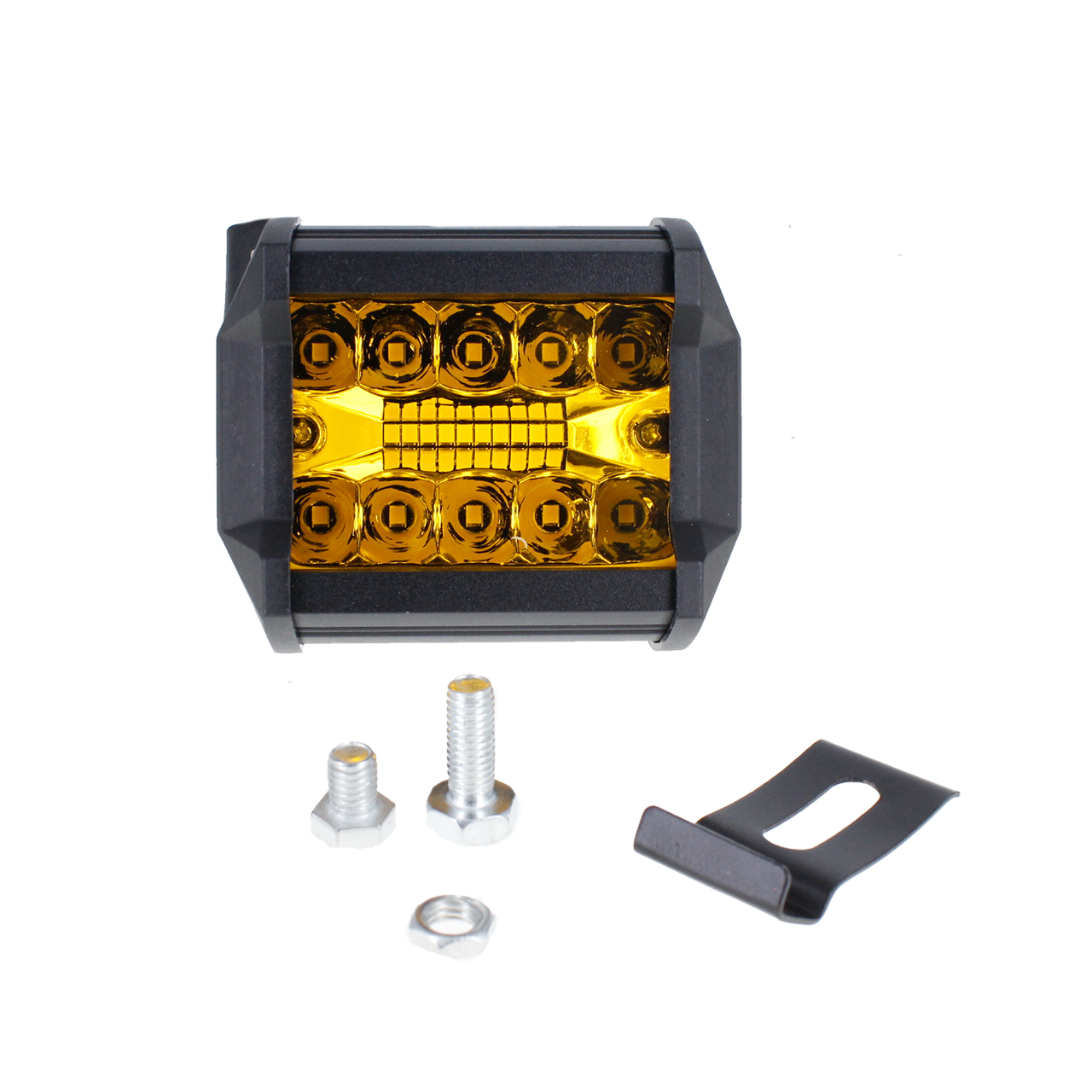 10 Par Faros 20 Led Barra Dually Auxiliar Estrobo Jeep 4x4