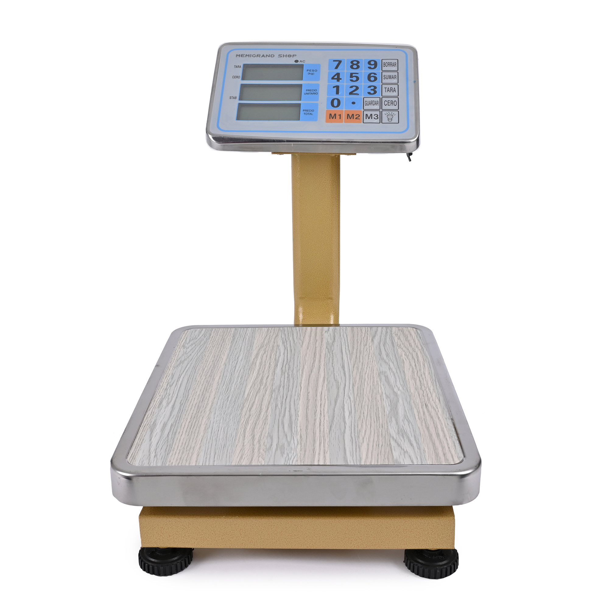 Bascula Comercial Industrial Digital 60 Kg 110v Resistente