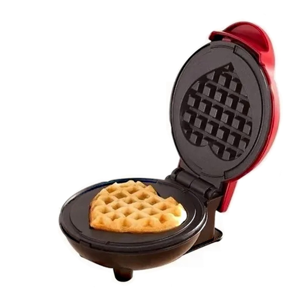 Maquina Waflera Eléctrica En Forma De Corazon
