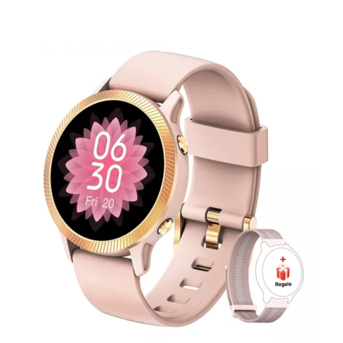 Reloj Para Inteligente Smartwatch Bluetooth Para Dama Rosa