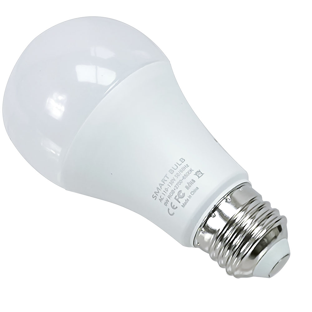 Foco Led Inteligente Multicolor RGB + CCT para Socket E27 Conexion ...