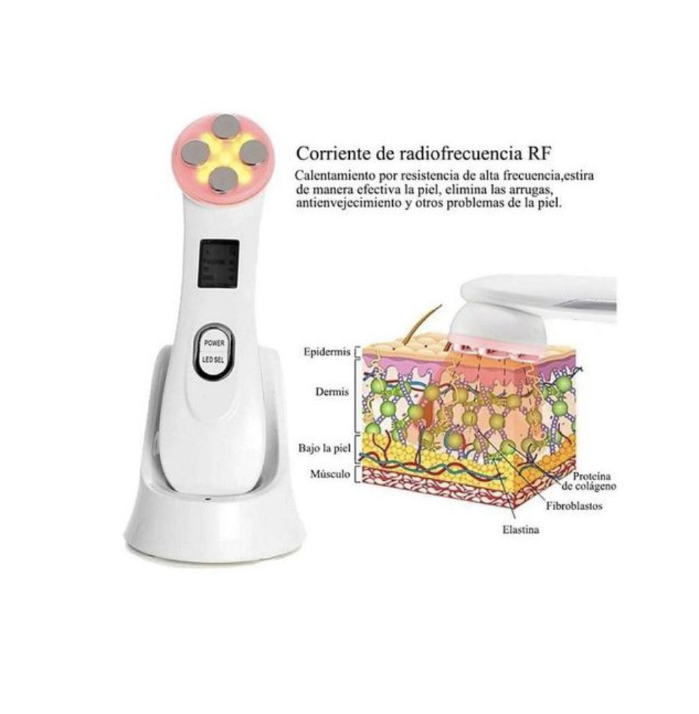 Kit Facial Radiofrecuencia 3 en 1 +Skin Scrubber+ Minispray