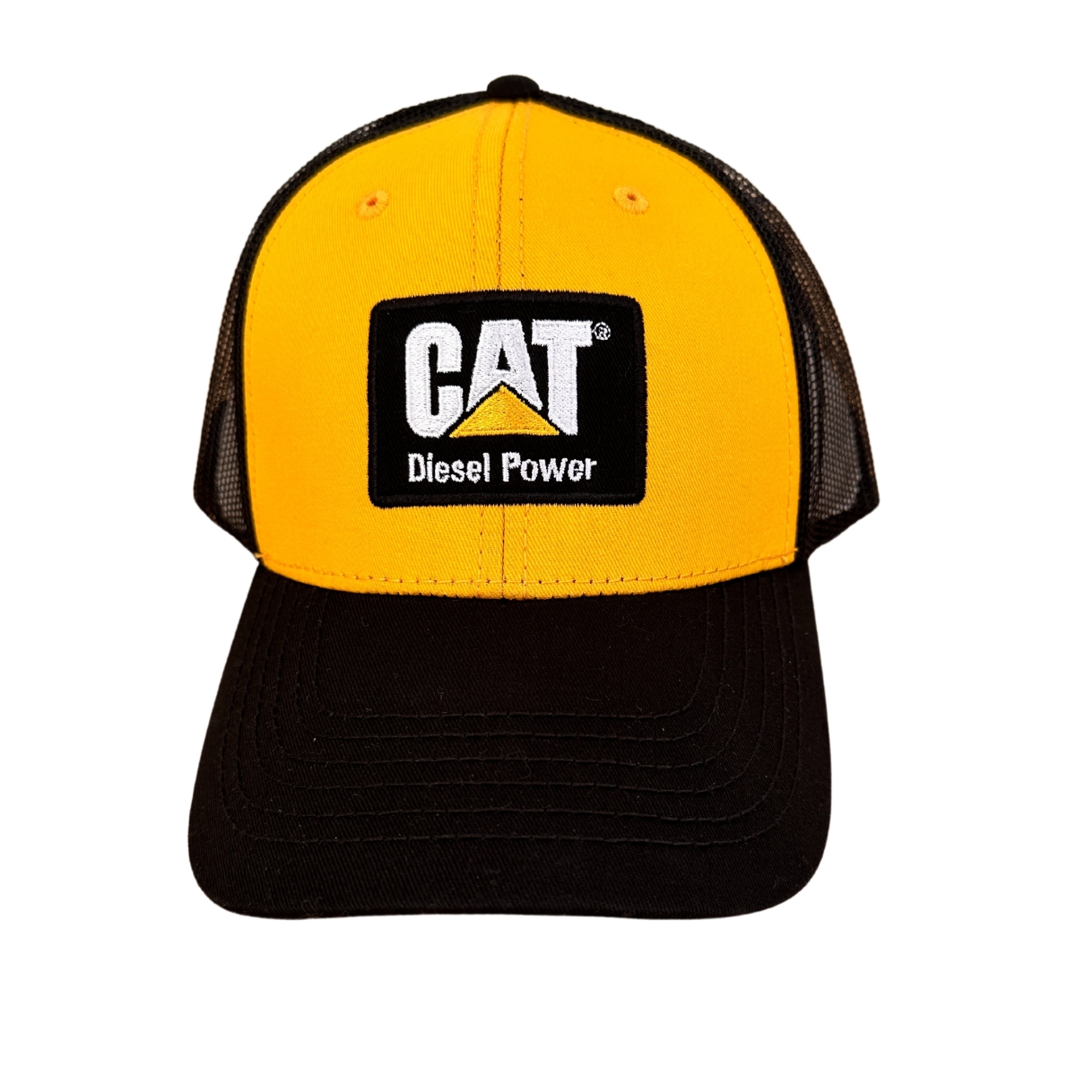 Gorra Cat Caterpillar Cachucha Amarilla Negra Diesel Power