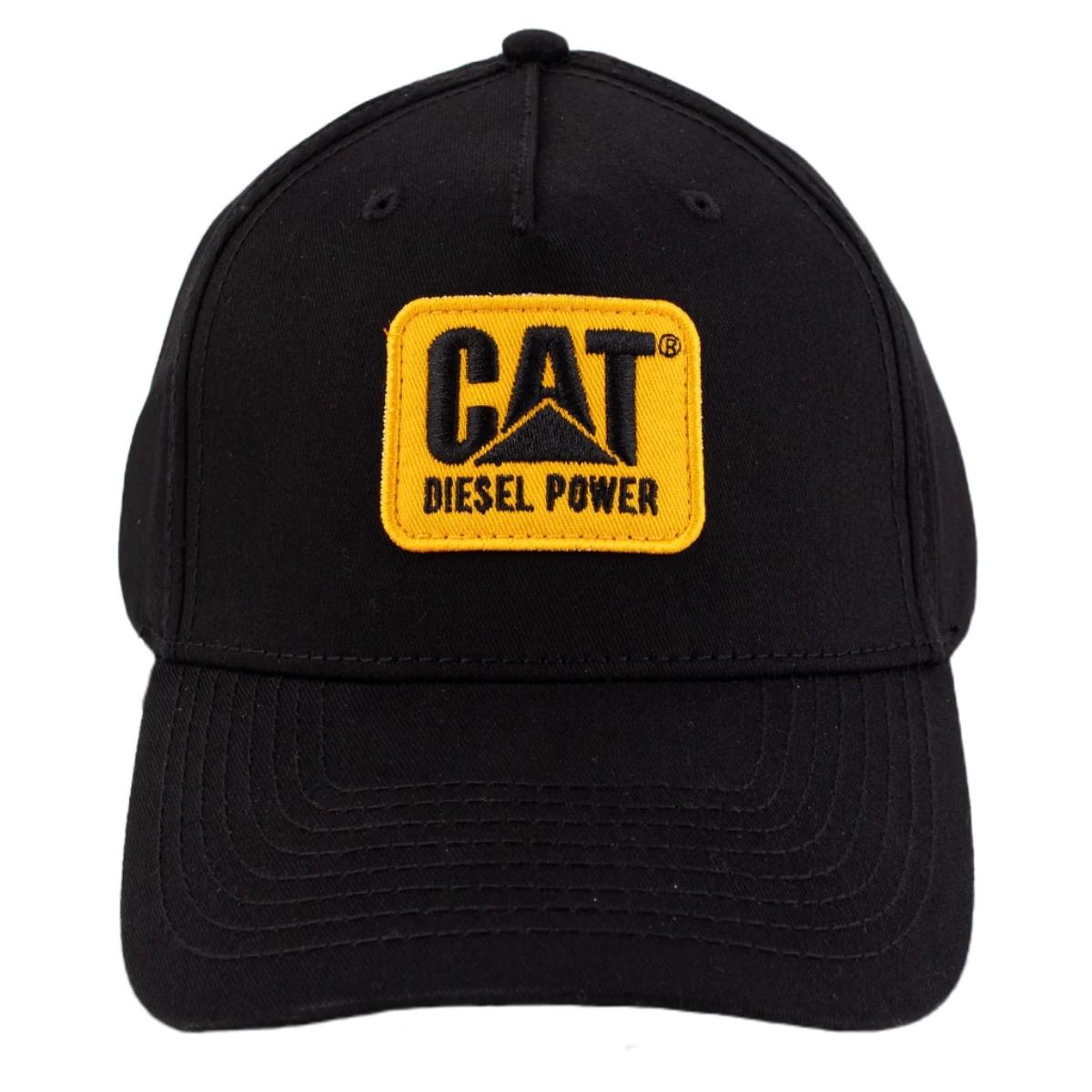 Gorra Cat Original Trucker Cachucha Caterpillar Negra Diesel