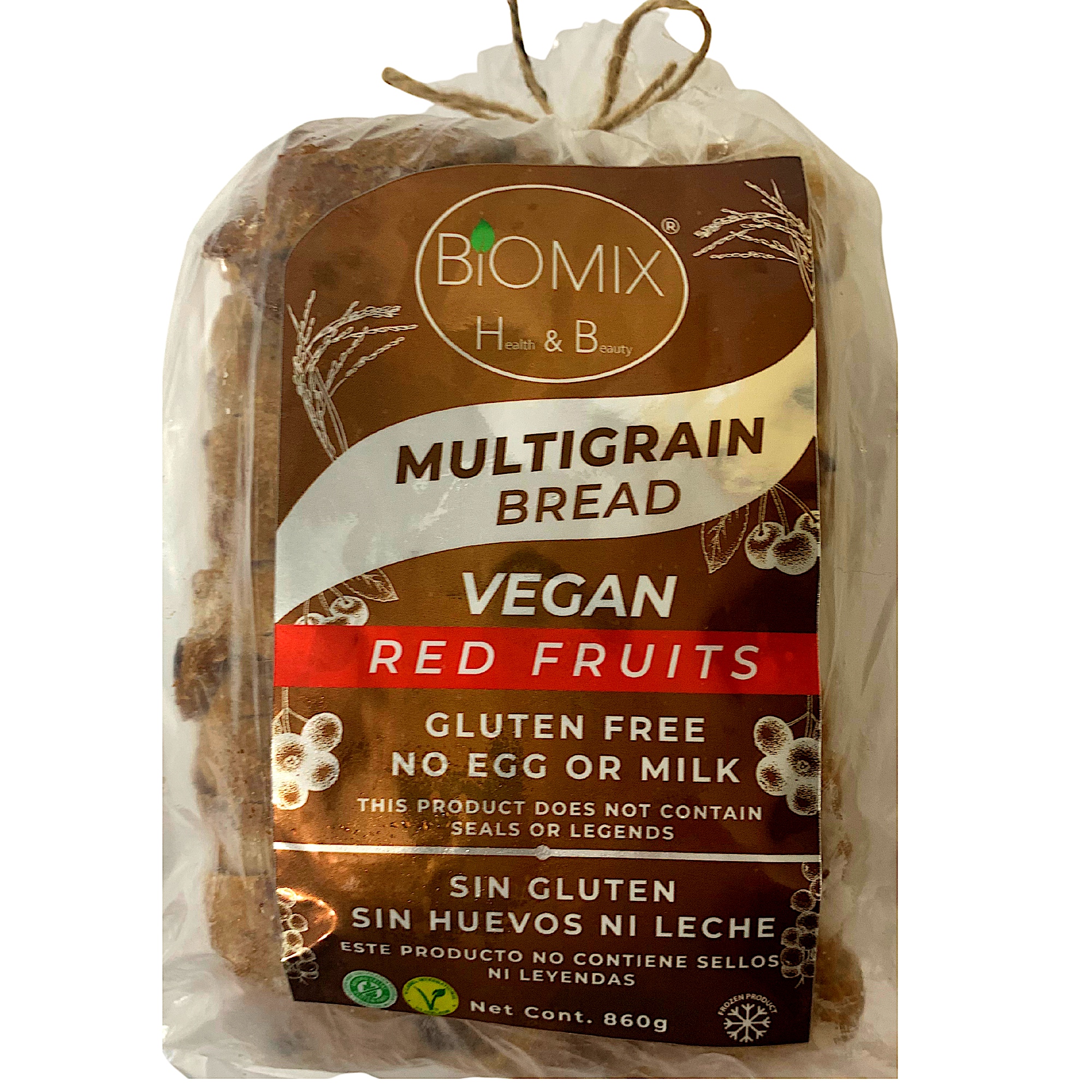 Pan Multigranos Certificado Sin Gluten, Lácteos Ni Huevo con Frutos ...