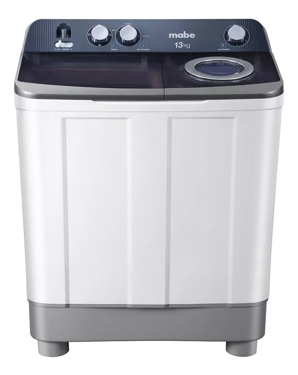 Lavadora Semiautomática De Doble Tina Mabe Lmdx3123pbab0