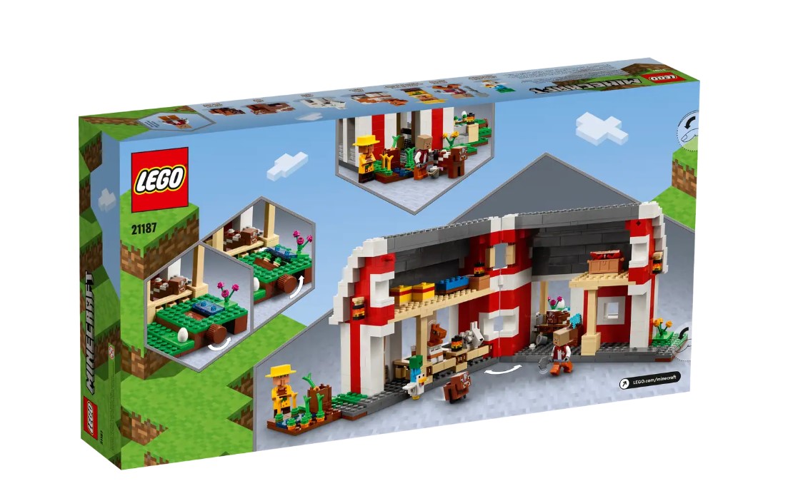 Lego Minecraft 21187 El Granero Rojo