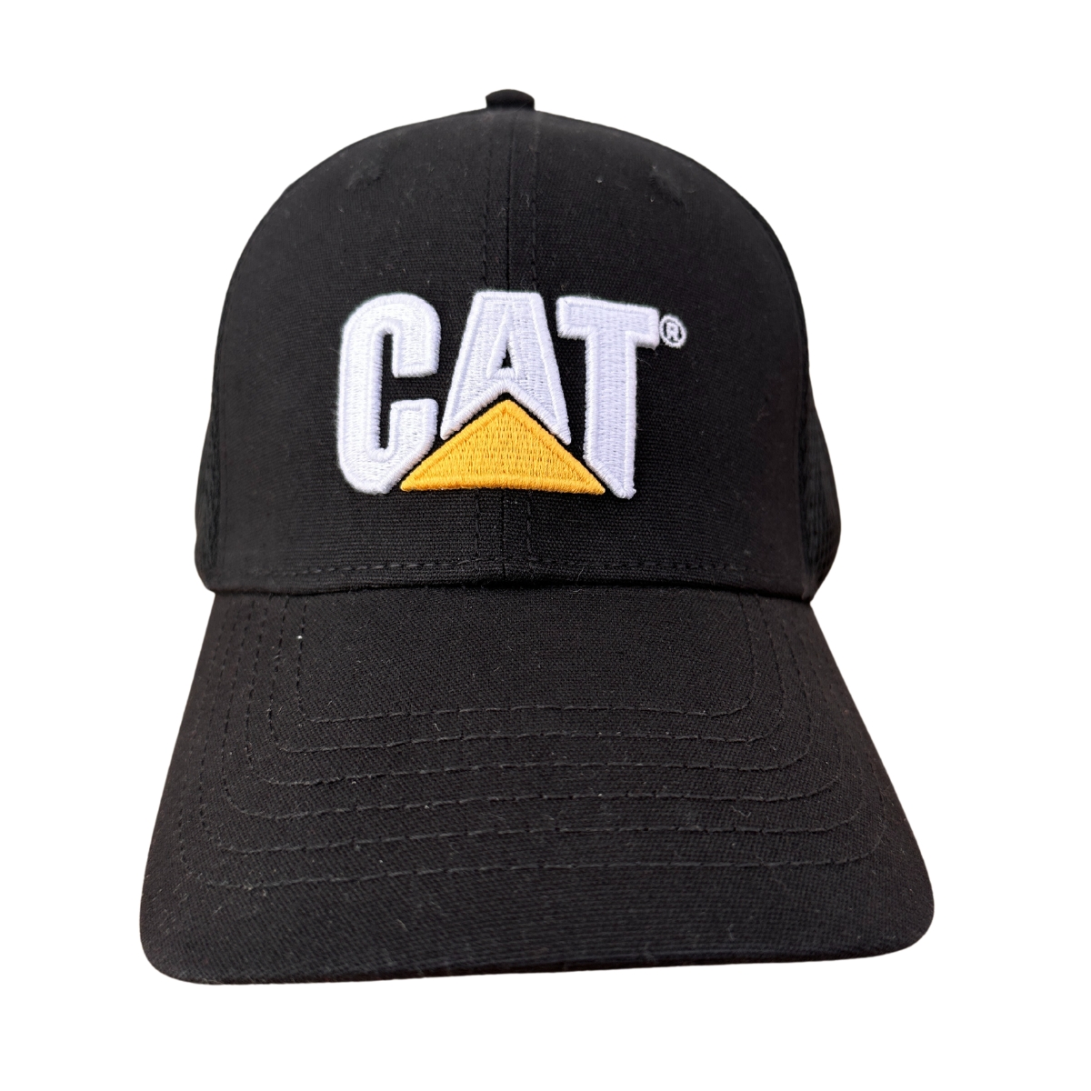Gorra Cat Original Trucker Cachucha Caterpillar Negra Snapba