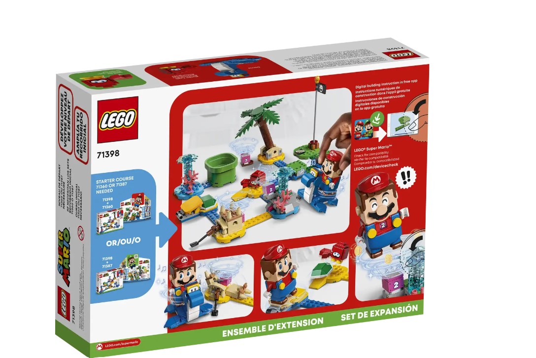 Lego Super Mario 71398 Costa De Dorrie