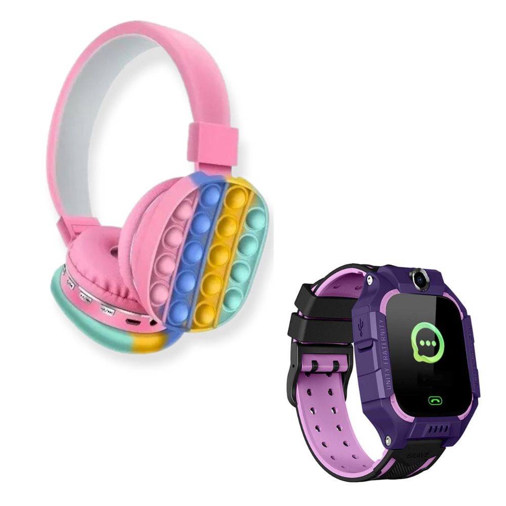 Kit de audífonos inalámbricos y reloj inteligente con GPS Gadgets&Fun ...