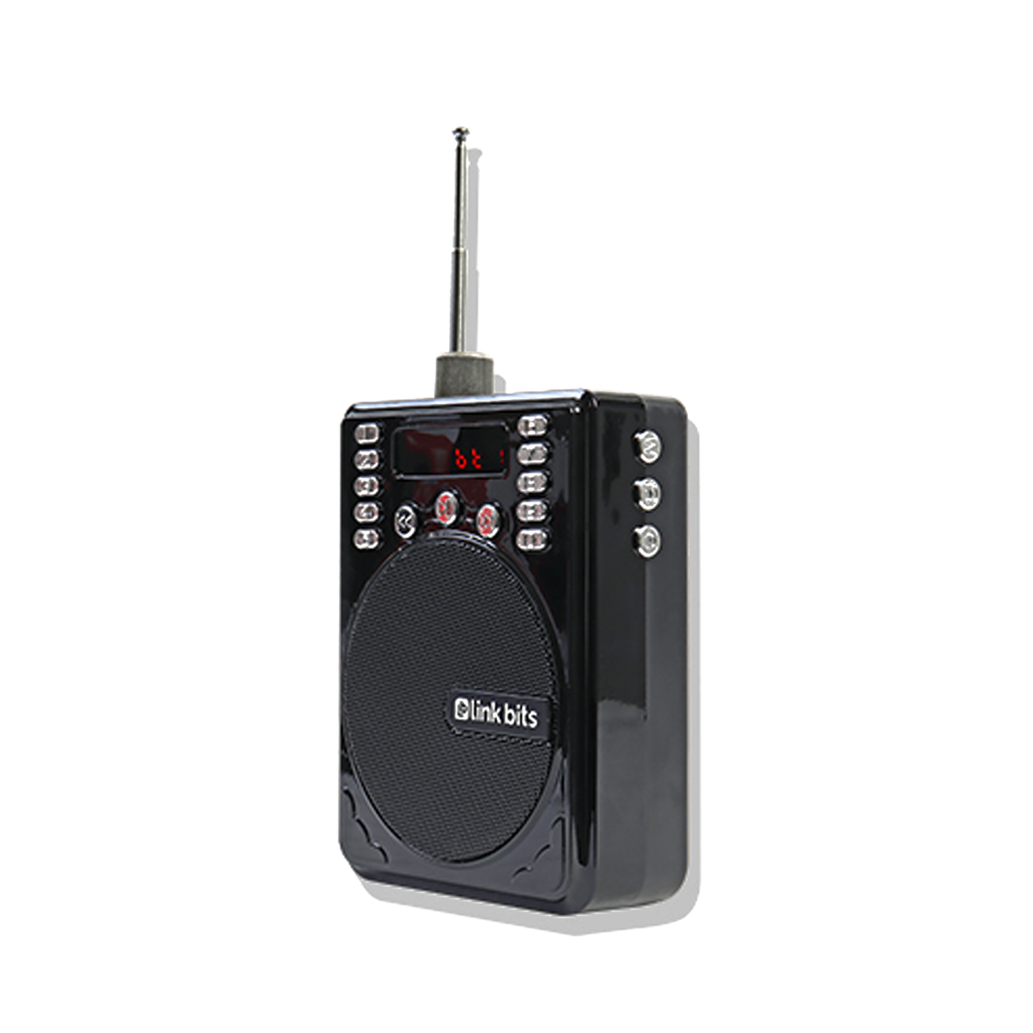 Bocina Portátil Bluetooth Color Negro con Micrófono de Diadema Link ...