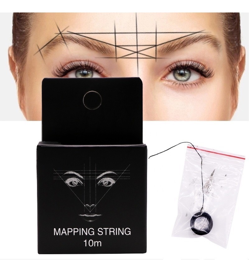 Hilo Entintado Mapping Para Trazar Diseño Microblading FUNBU