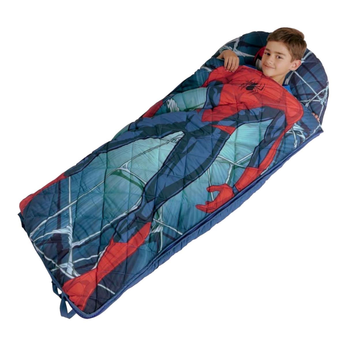 Saco Para Dormir Sleaping Back De Spider man y Elsa Frozen niño y niña
