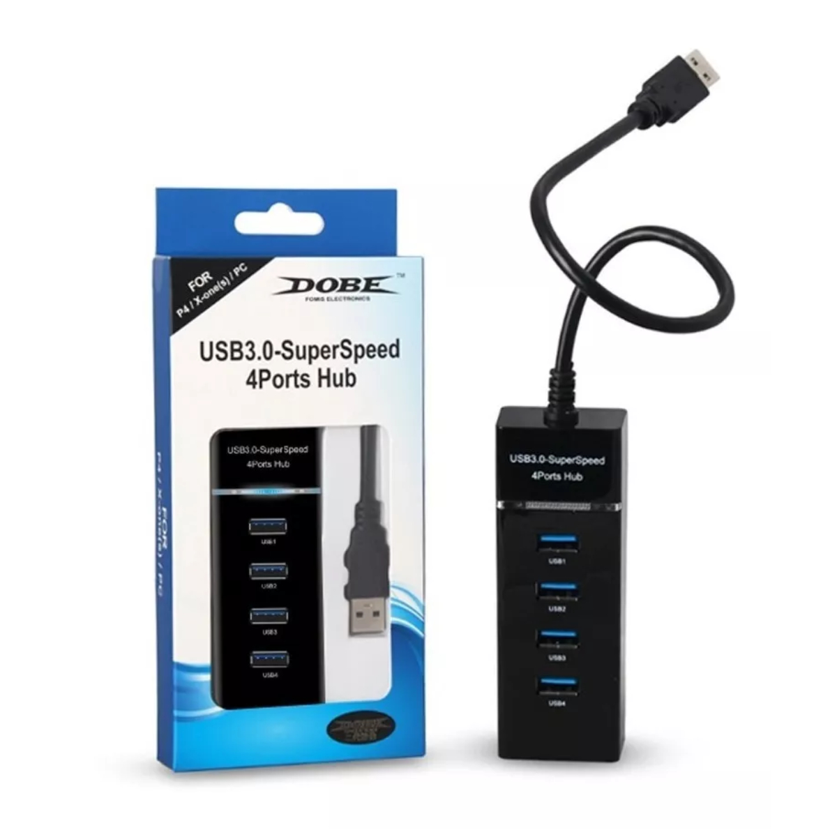 Puertos Extra USB HUB Universales Compatible PS4 y Xbox Y PC (TY-769)