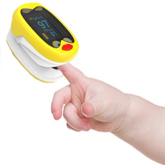 Oxímetro Pulso de Dedo MXOKP-001-24 1Pza Amarillo Rango de Medición ...