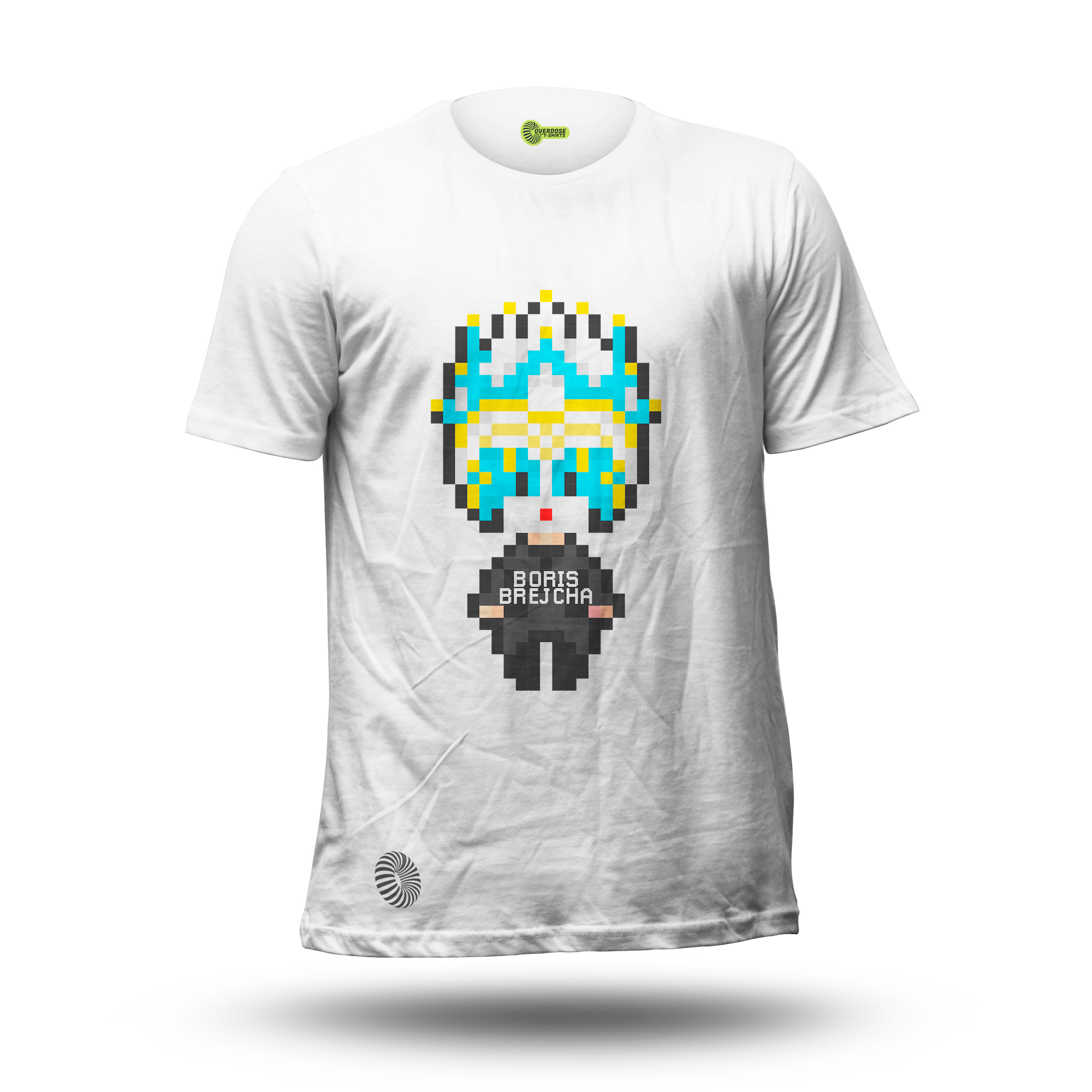 Playera Boris Brejcha Pixel Up Down Jumper T-shirt