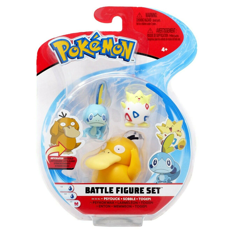 Pokemon Psyduck + Sobble + Togepi