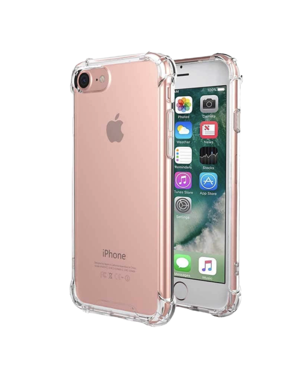 Funda Acrigel Transparente con Esquinas Reforzadas más Mica de Cristal ...