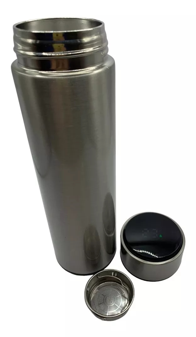 Termo Inteligente Digital Led Acero Inoxidable 500ml