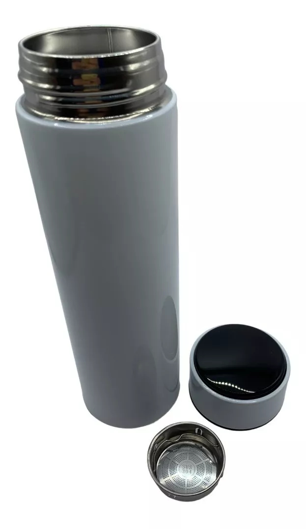 Termo Inteligente Digital Led Acero Inoxidable 500ml