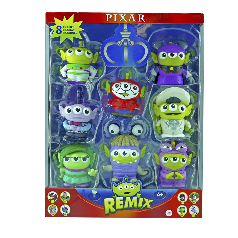 Figura Alien Mattel 99423 Pixar Remix Edicion Limitada