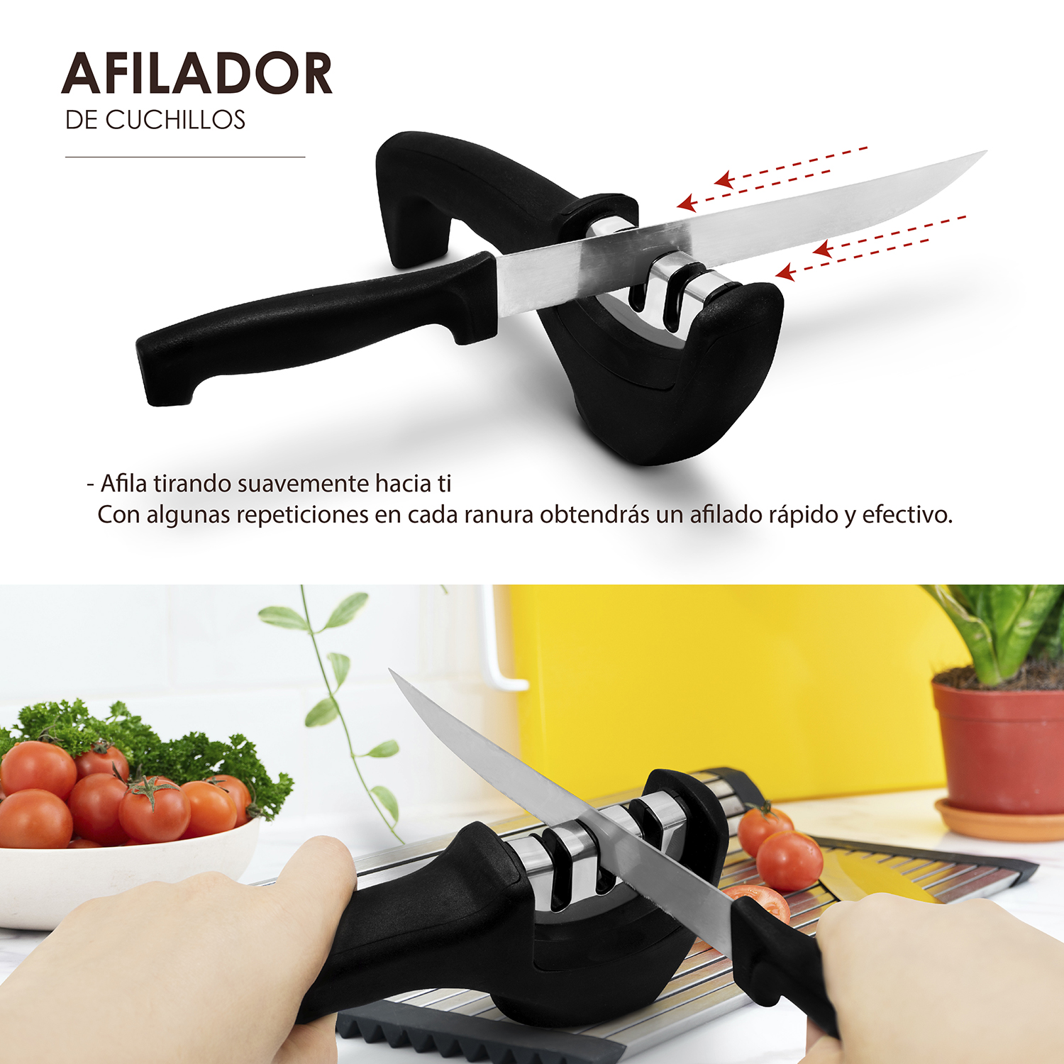 Afilador de Cuchillos Manual